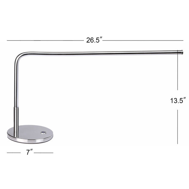 JONATHAN Y Natalie 13.5" LED Integrated Task Lamp | ShopSimon