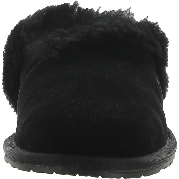 Koolaburra Milo Womens Suede Slides Slip-On Slippers | ShopSimon