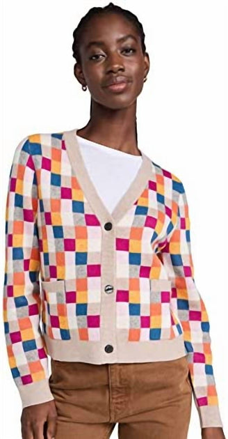 Kule Capucine Cardigan in Multi | ShopSimon