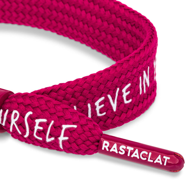 Rastaclat Original Hand Assembled Red Believe In Yourself Adjustable ...