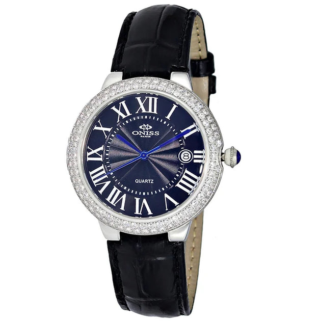 Oniss Women's Glam Black Dial Watch | ShopSimon