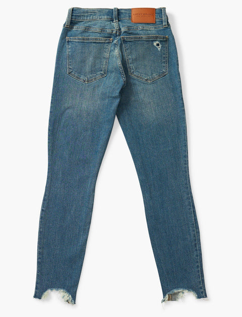 Lucky Brand Womens Mid Rise Ava Skinny | ShopSimon