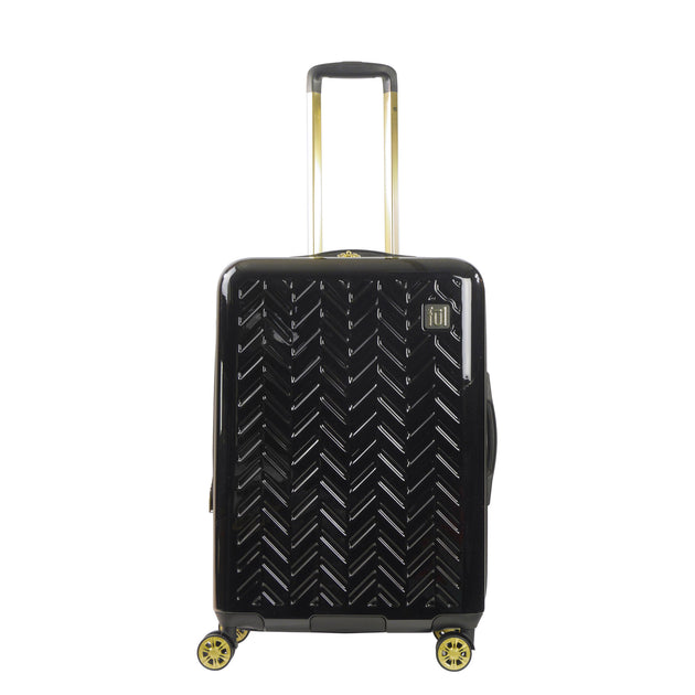 Ful Grove 27 Inch Hardside Spinner Luggage, Black | ShopSimon