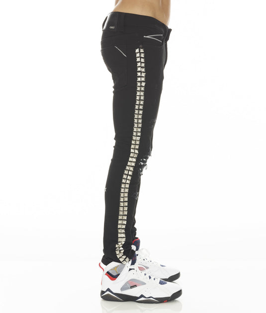 Cult of Individuality PUNK SUPER SKINNY IN STUDD | ShopSimon