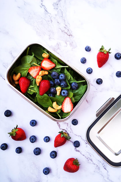 Minimal Stainless Steel Lunch Box 1560 Ml Set Of 2 | ShopSimon