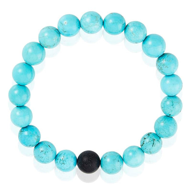 Crucible Jewelry Crucible Los Angeles Polished Turquoise and Black ...