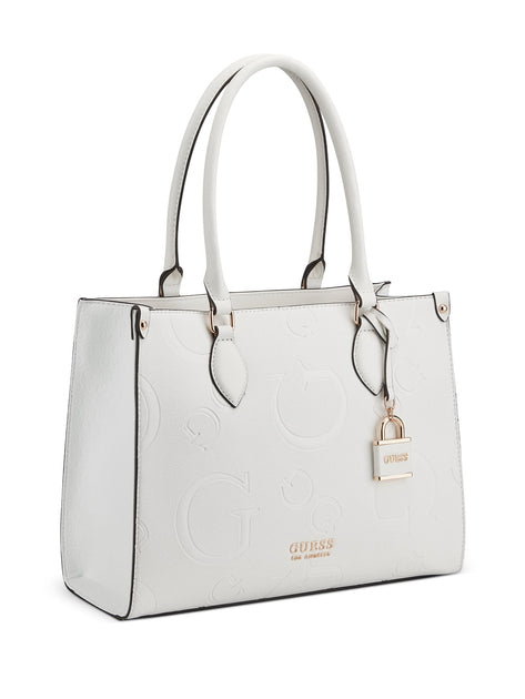 Guess Factory Oak Park Enlarged Logo Carryall | ShopSimon
