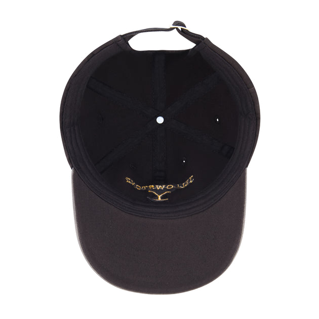 YELLOWSTONE Nick Dad Cap Black Grey Dutton Ranch | ShopSimon