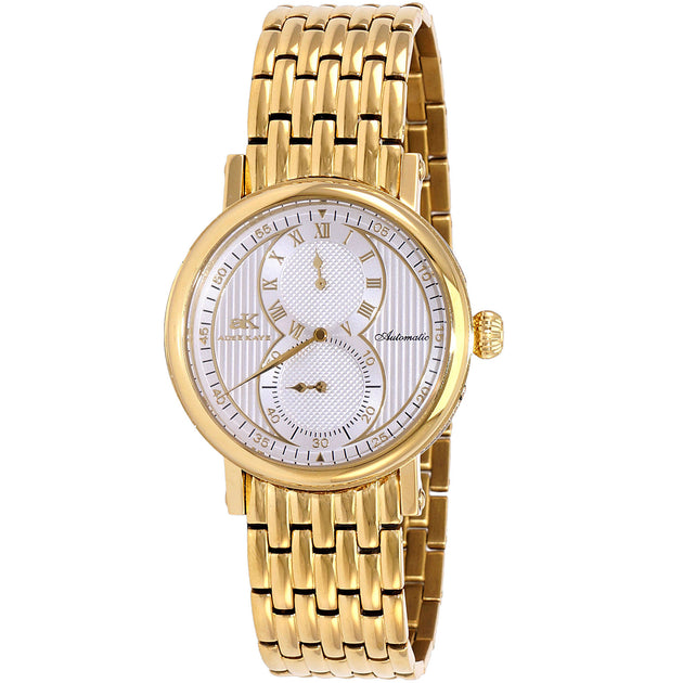 Adee Kaye Men's Mondo - G1 Silver Dial Watch | ShopSimon