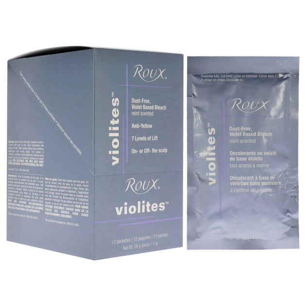 Roux Violites Bleach Packette By For Unisex - 12 X 1 Oz Lightener ...