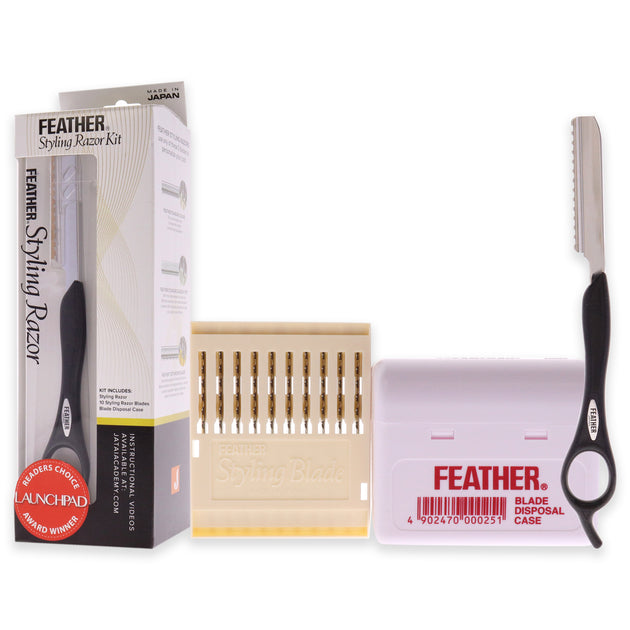 Jatai Feather Styling Razor Kit By For Unisex - 3 Pc 1pc Styling Razor ...