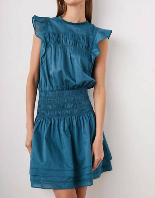 Rails Minnie Dress In Lagoon | ShopSimon
