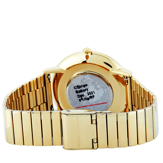 Rebecca Minkoff Major Gold-tone Watch 2200006 | ShopSimon