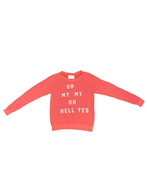 SOL ANGELES Hell Yes Pullover In Sunset | ShopSimon