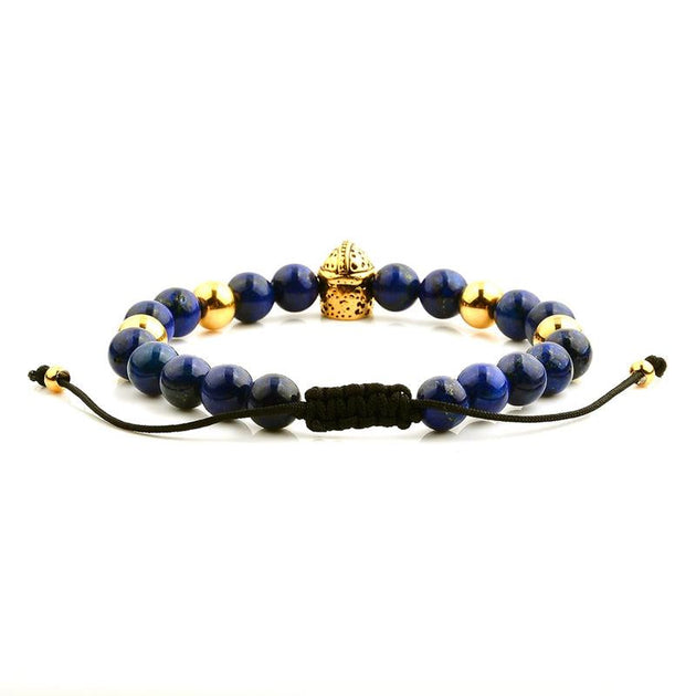 Crucible Jewelry Crucible Los Angeles Lapis Lazuli and Gold Stainless ...