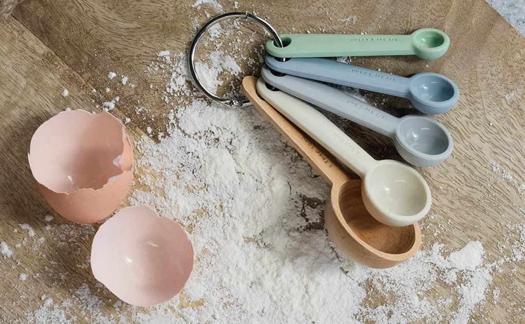 ZEAL Perfect Measure Silicone Measuring Spoons, Set Of 5, Coastal ...
