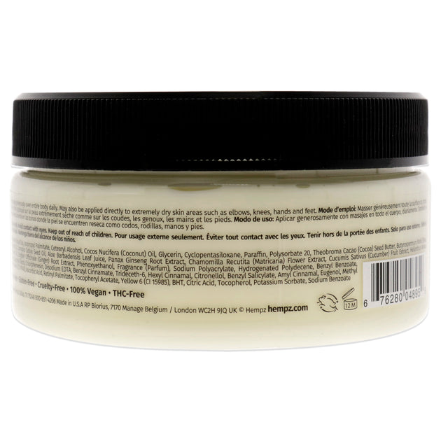 Hempz Original Herbal Body Butter By For Unisex - 8 Oz Body Butter ...