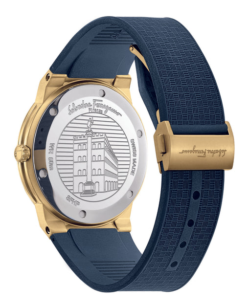 Salvatore Ferragamo Sapphire Watch | ShopSimon