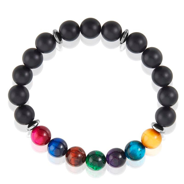 Crucible Jewelry Crucible Los Angeles Multi-Tiger Eye and Black Matte ...