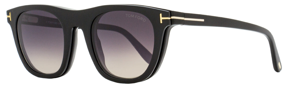 Tom Ford Men's Magnetic Clip-on Eyeglasses Tf5895b 001 Black 51mm ...