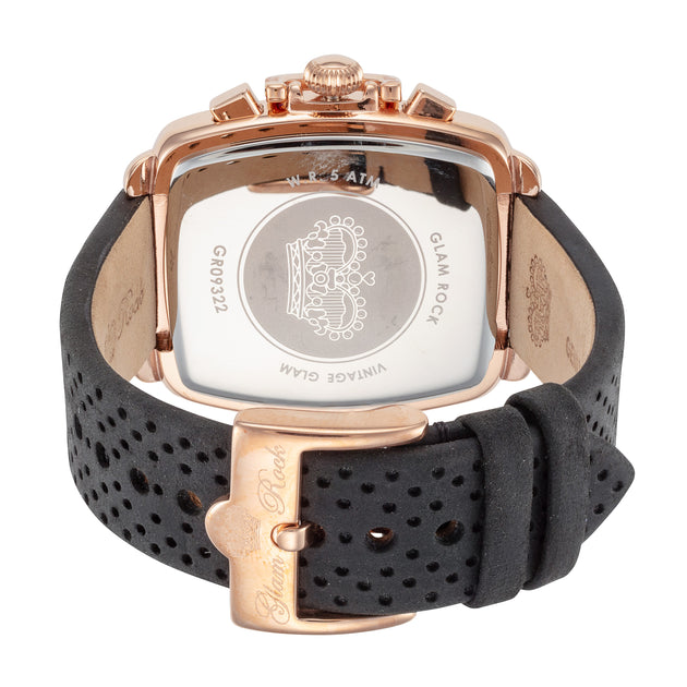 Glam Rock Men's Vintage Conta Tempo 48mm Quartz Watch | ShopSimon