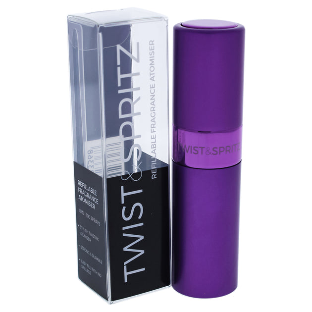 Twist and Spritz Atomiser - Purple By For Women - 8 Ml Refillable Spray ...