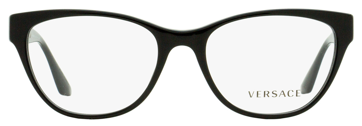 Versace Women's Greca Eyeglasses Ve3292 Gb1 Black/gold 54mm | ShopSimon