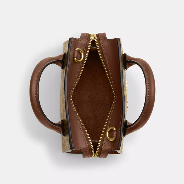 Coach Outlet Andrea Mini Carryall In Signature Canvas | ShopSimon