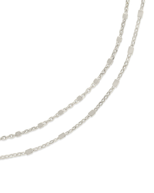 Sterling Forever Sterling Silver Chloe Bracelet Set of 2 | ShopSimon