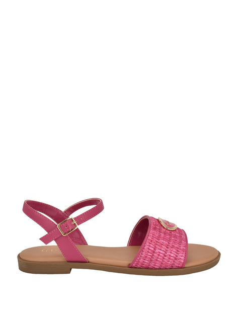 Guess Factory Moores Raffia Sandals | ShopSimon