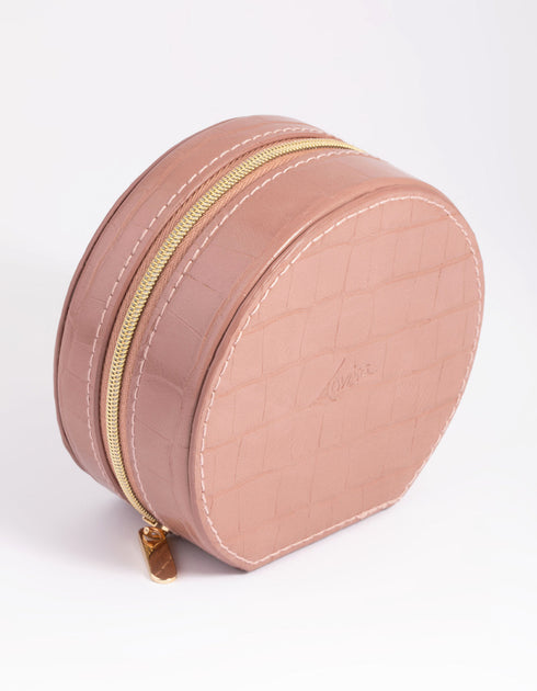 Lovisa Blush Round Jewellery Box | ShopSimon