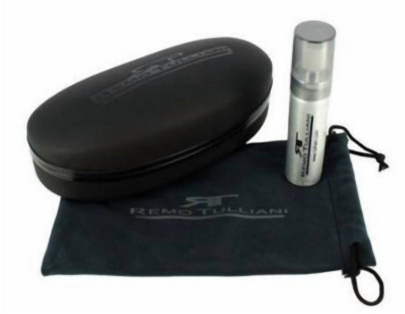 Remo Tulliani Smooth Sunglasses In Matte Black/ash Lens | ShopSimon